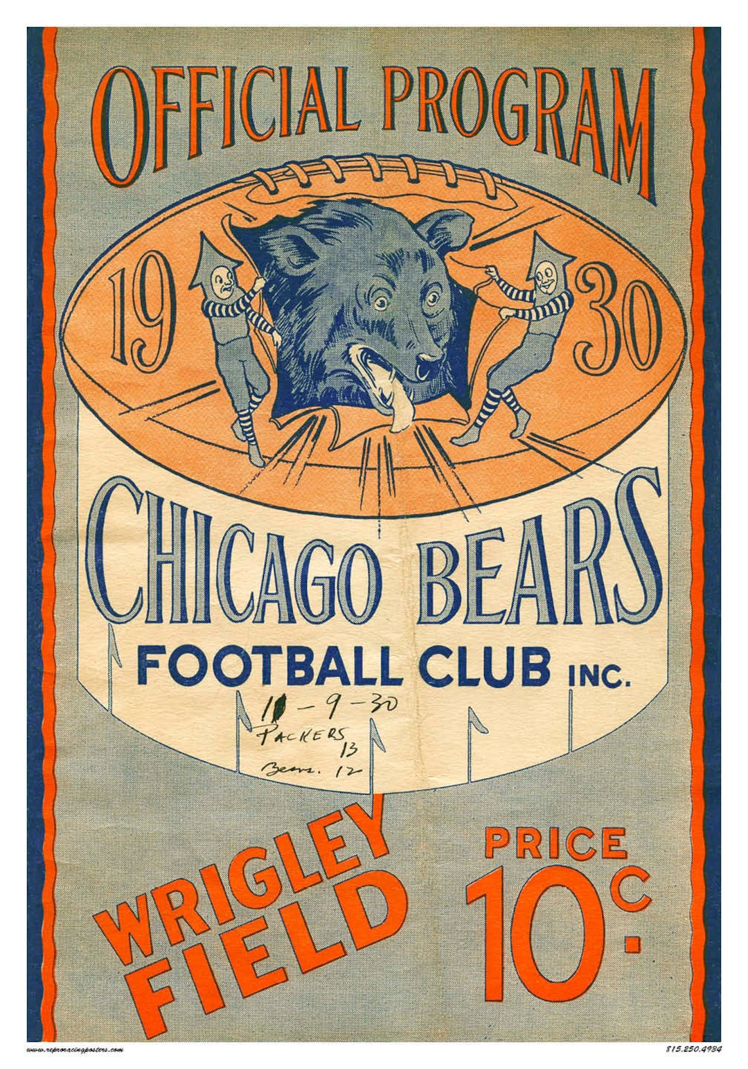 Chicago Bears Throwback Logo