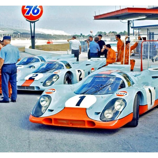 Gulf Racing Stickers - Etsy