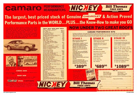 Vintage Reproduction Racing Poster Nickey Chevrolet Chicago | Etsy