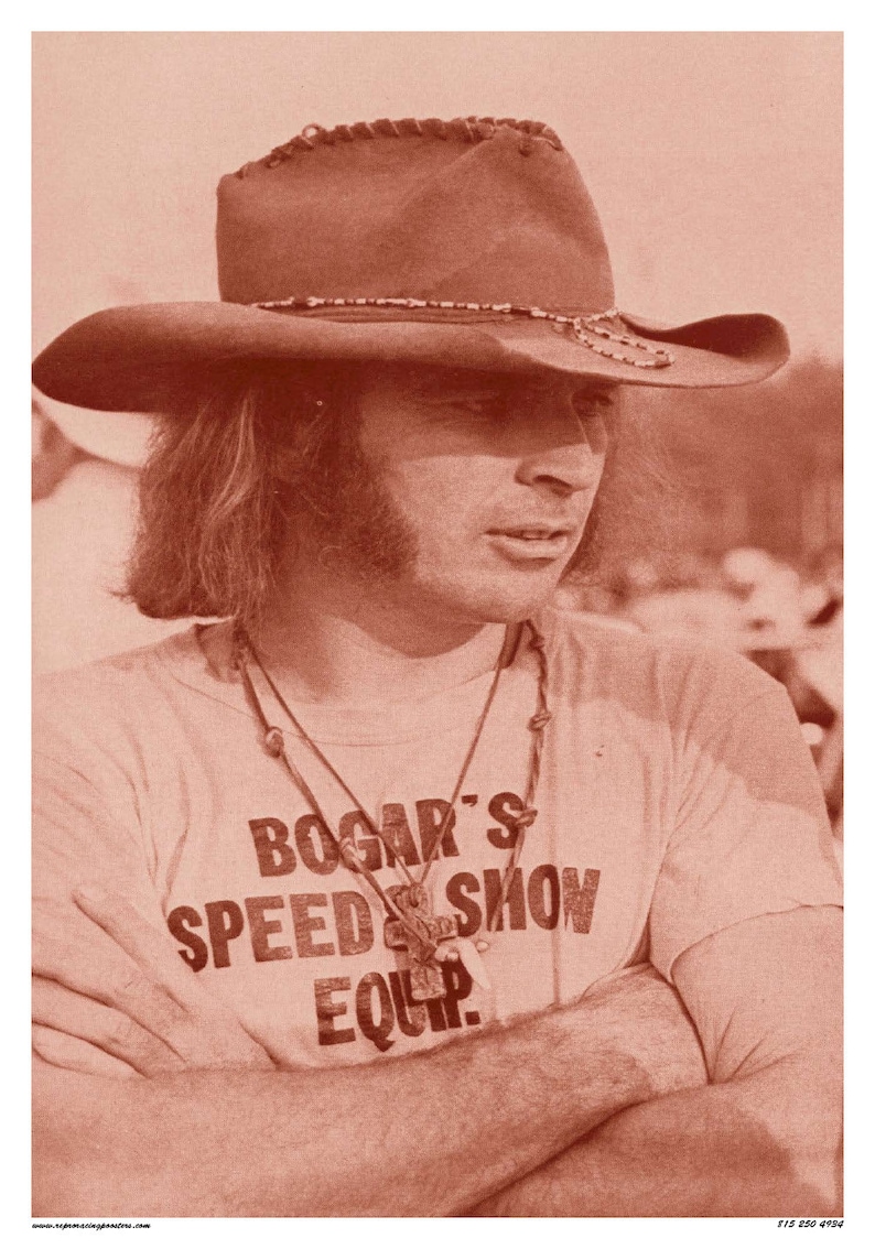 Vintage Reproduction Racing Poster Jan Opperman Sprint Car Racer ...