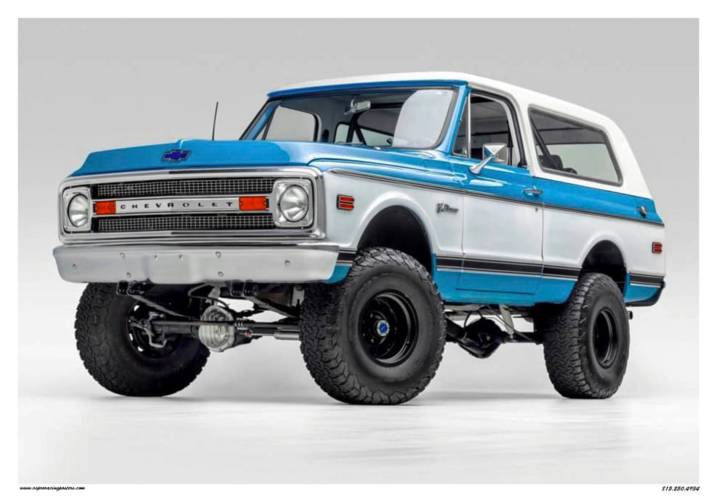 Vintage Reproduction Poster Chevrolet K 5 Blazer 4 X 4 - Etsy