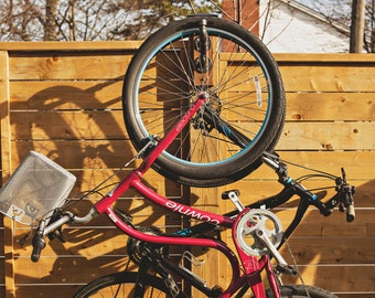 Oak Bike Rack - Etsy