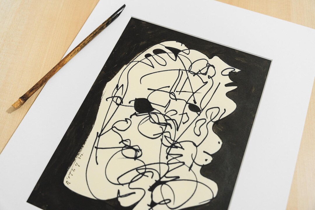 You’re Not Alone – Original Abstract Expressionist Surreal Figurative ...