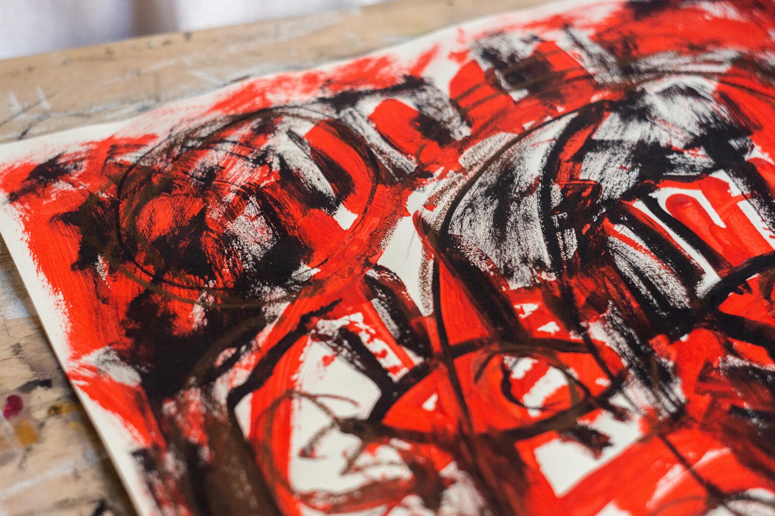 Anger - Original, Modern, Abstract, Contemporary, Figurative ...