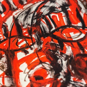 Anger - Original, Modern, Abstract, Contemporary, Figurative ...