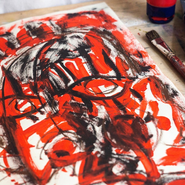 Acrylic Original Art - Etsy