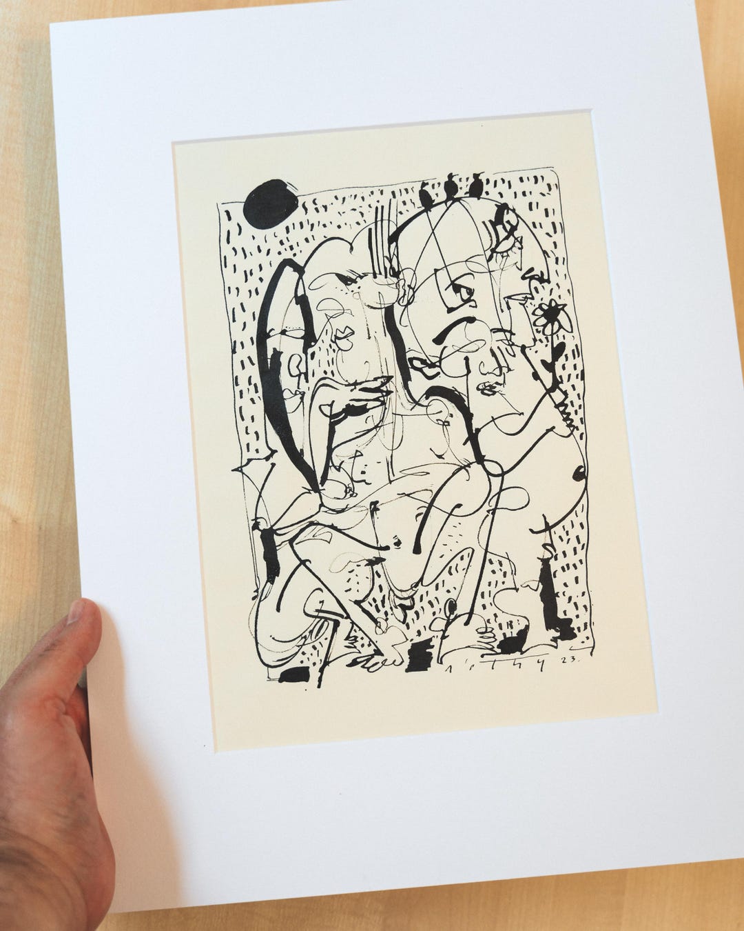 Love Story - Original, Signed, Modern, Abstract, Expressionist, Surreal ...