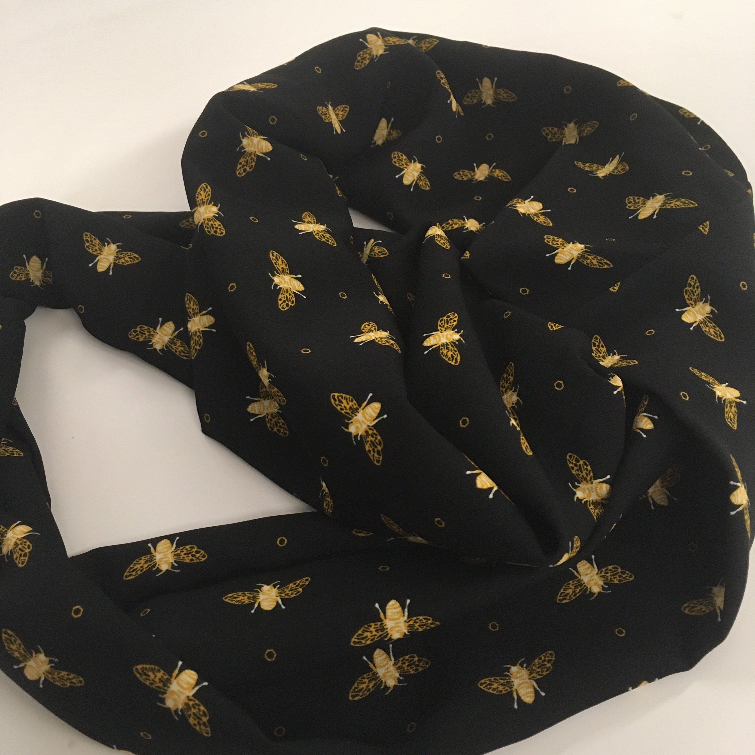 Honey Bee Infinity Scarf - Etsy