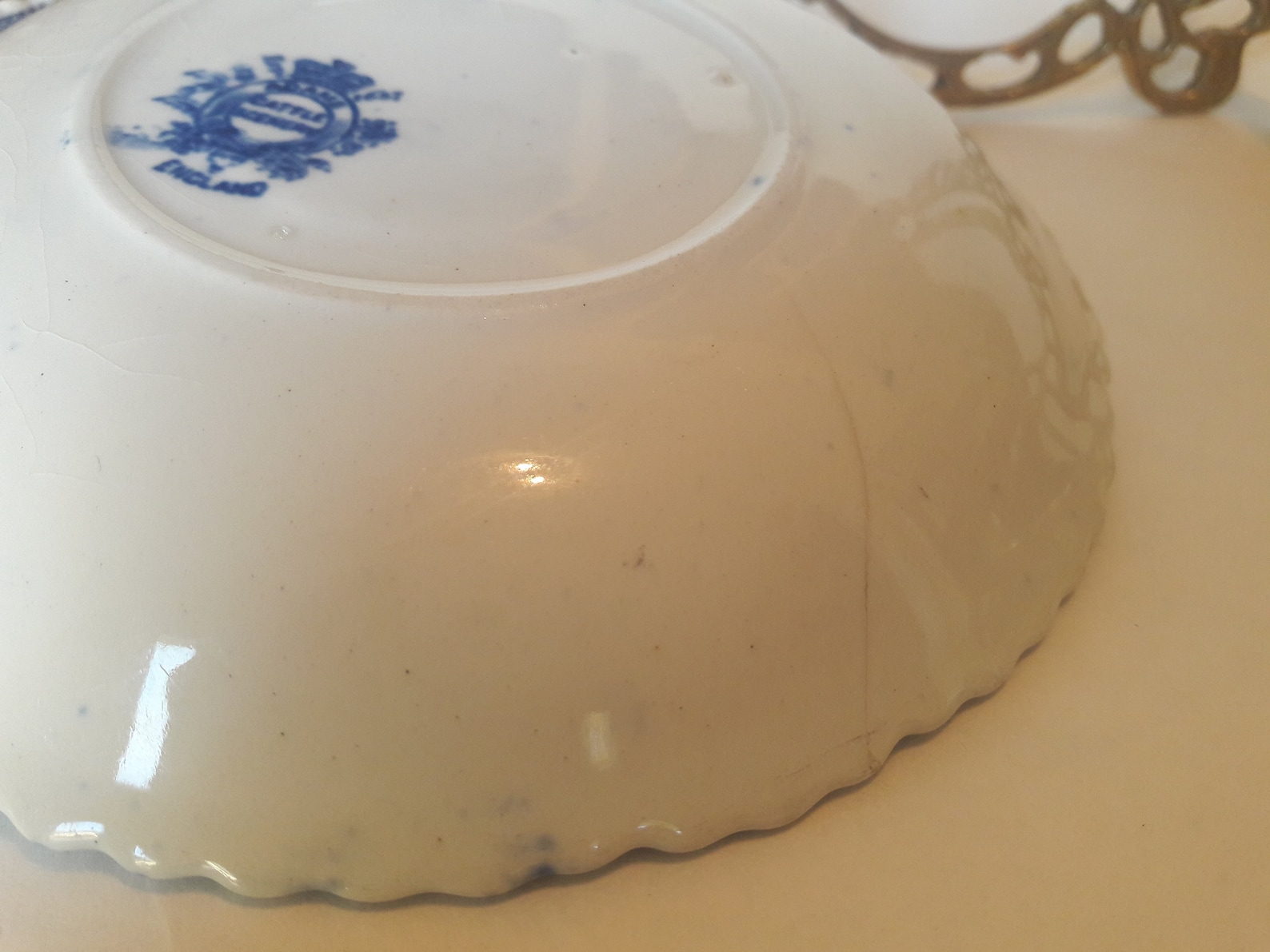 Antique Adams Cattle Scenery Blue China Saucers - Etsy