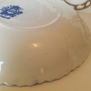 Antique Adams Cattle Scenery Blue China Saucers - Etsy