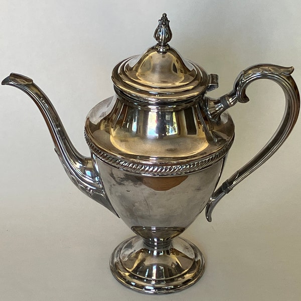 Silver Plate Teapot - Etsy