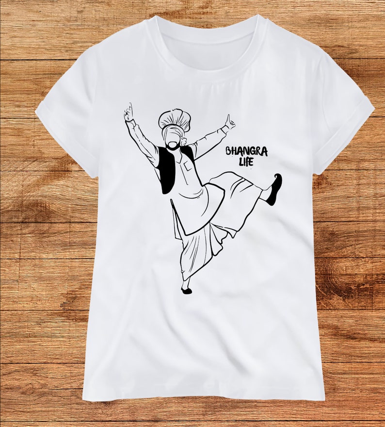 Instant Download, Bhangra Dancer, PNG, SVG, Punjabi Tshirt, Bhangra ...