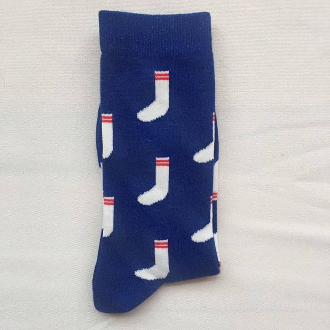 BLUE SOCKS on SOCKS Socks Fun Socks Funny Socks Unique - Etsy