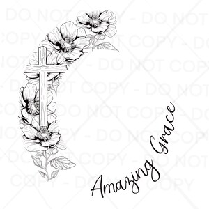 Amazing Grace Flower Hat Burning Traceable Design, Hat Burning Tracing ...