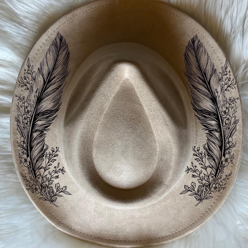 Mens Hat With a Feather - Etsy