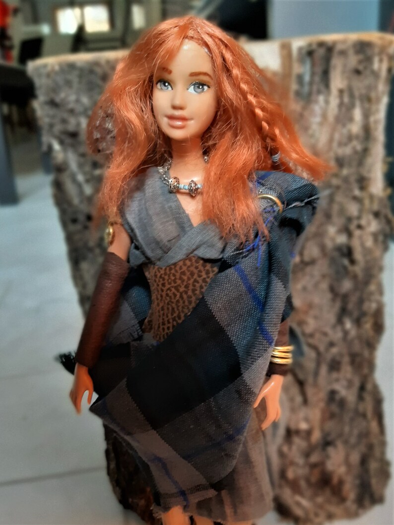 OOAK Barbie Pict Warrior - Etsy