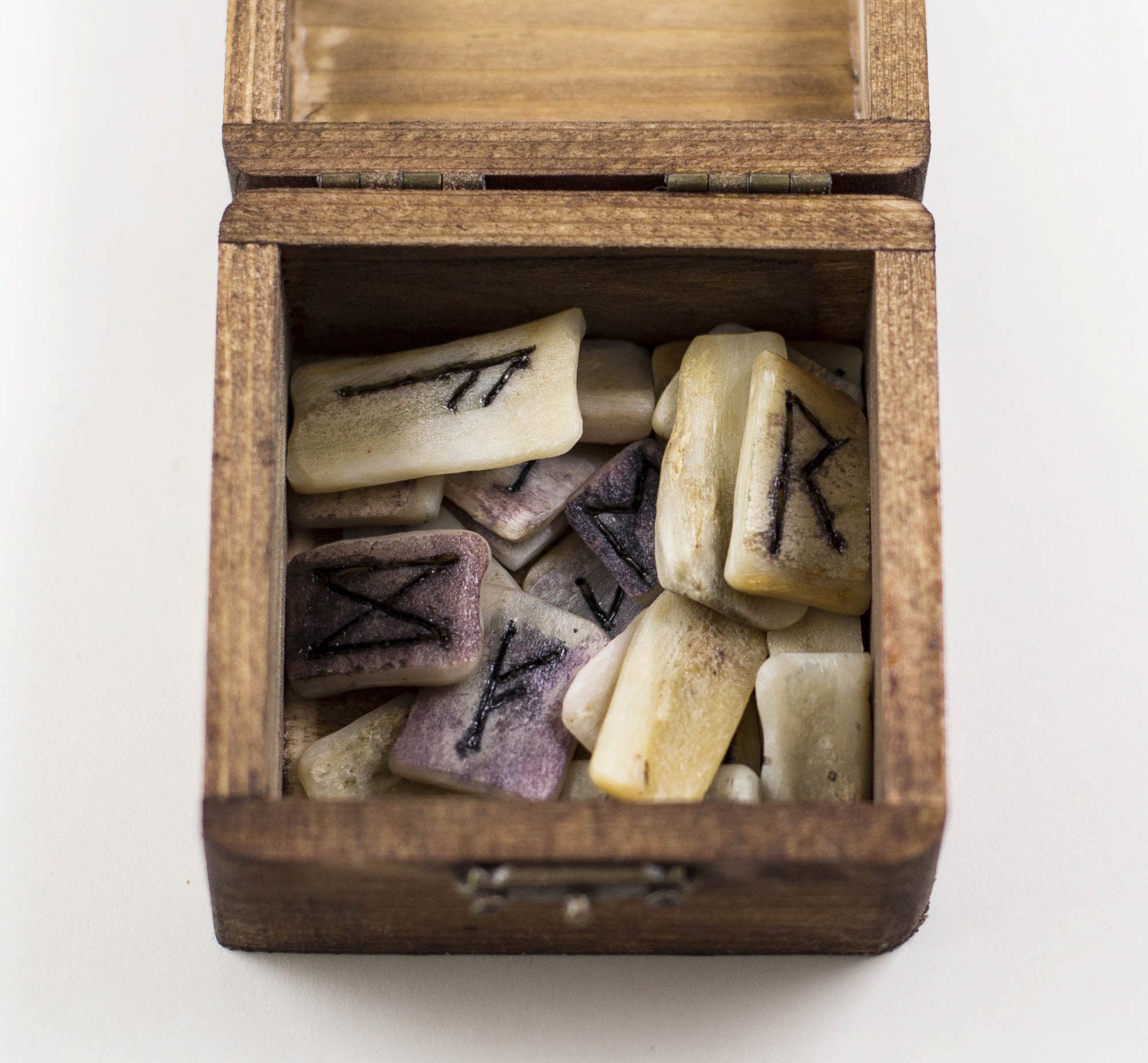 Handmade Runes Made in Real Bone - Etsy