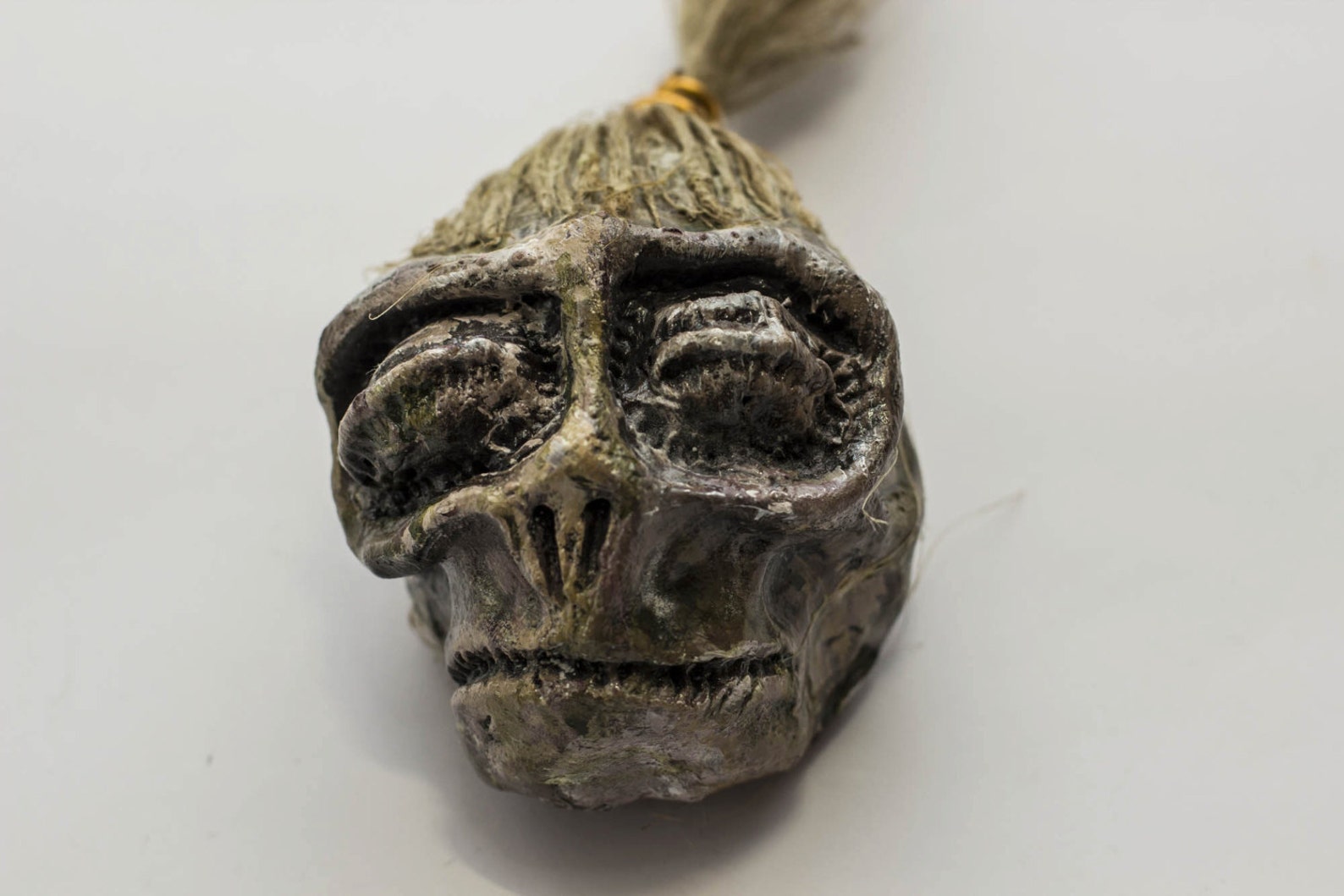 Shrunken Head Tsantsa Beetlejuice Sculpture - Etsy Shrunken Head Tsantsa Beetlejuice Sculpture - Etsy