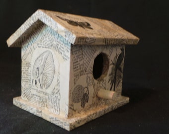 Book birdhouse | Etsy