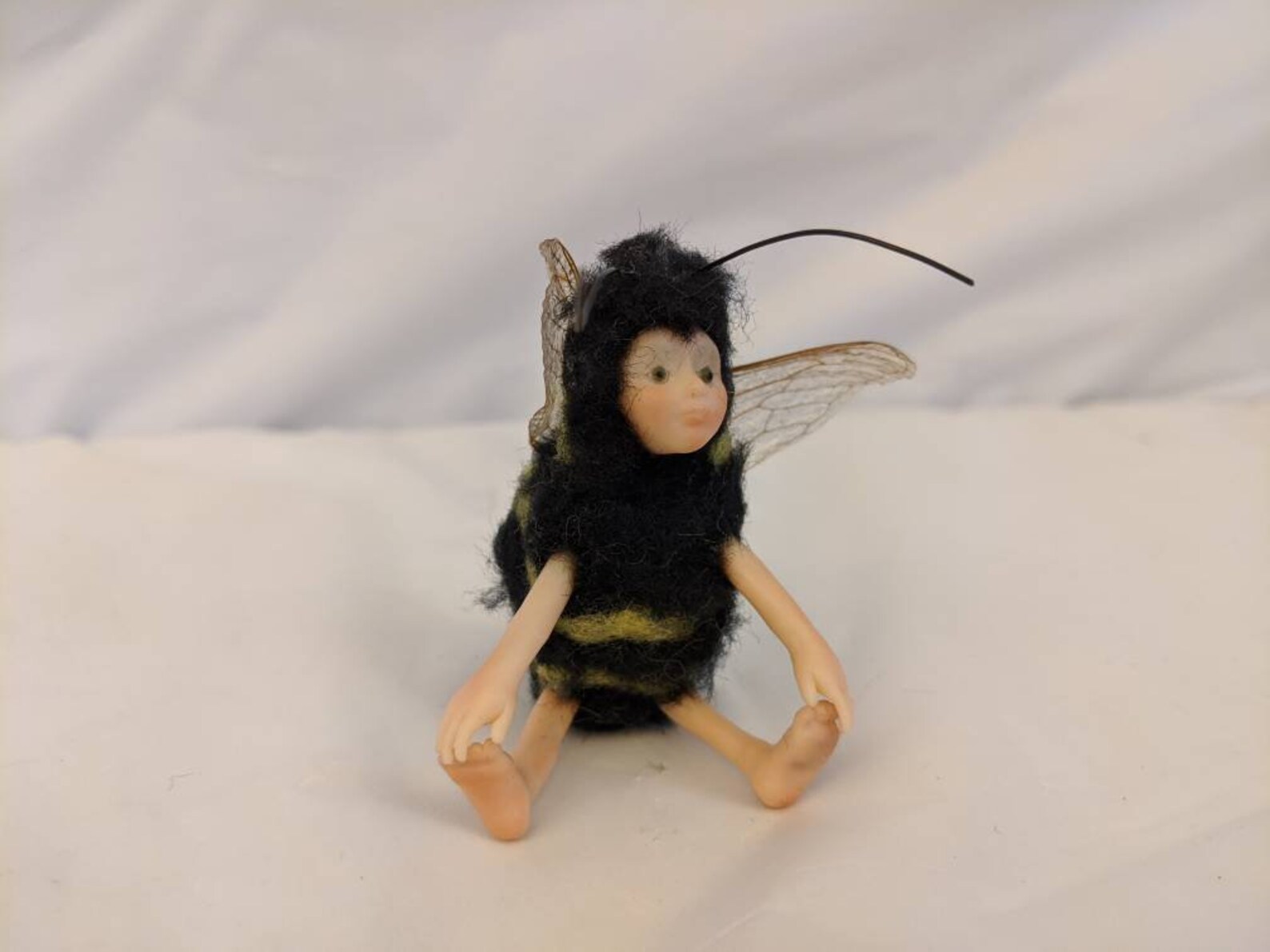 Handmade Artisan Polymer Clay Miniature Bumblebee Honey Bee | Etsy