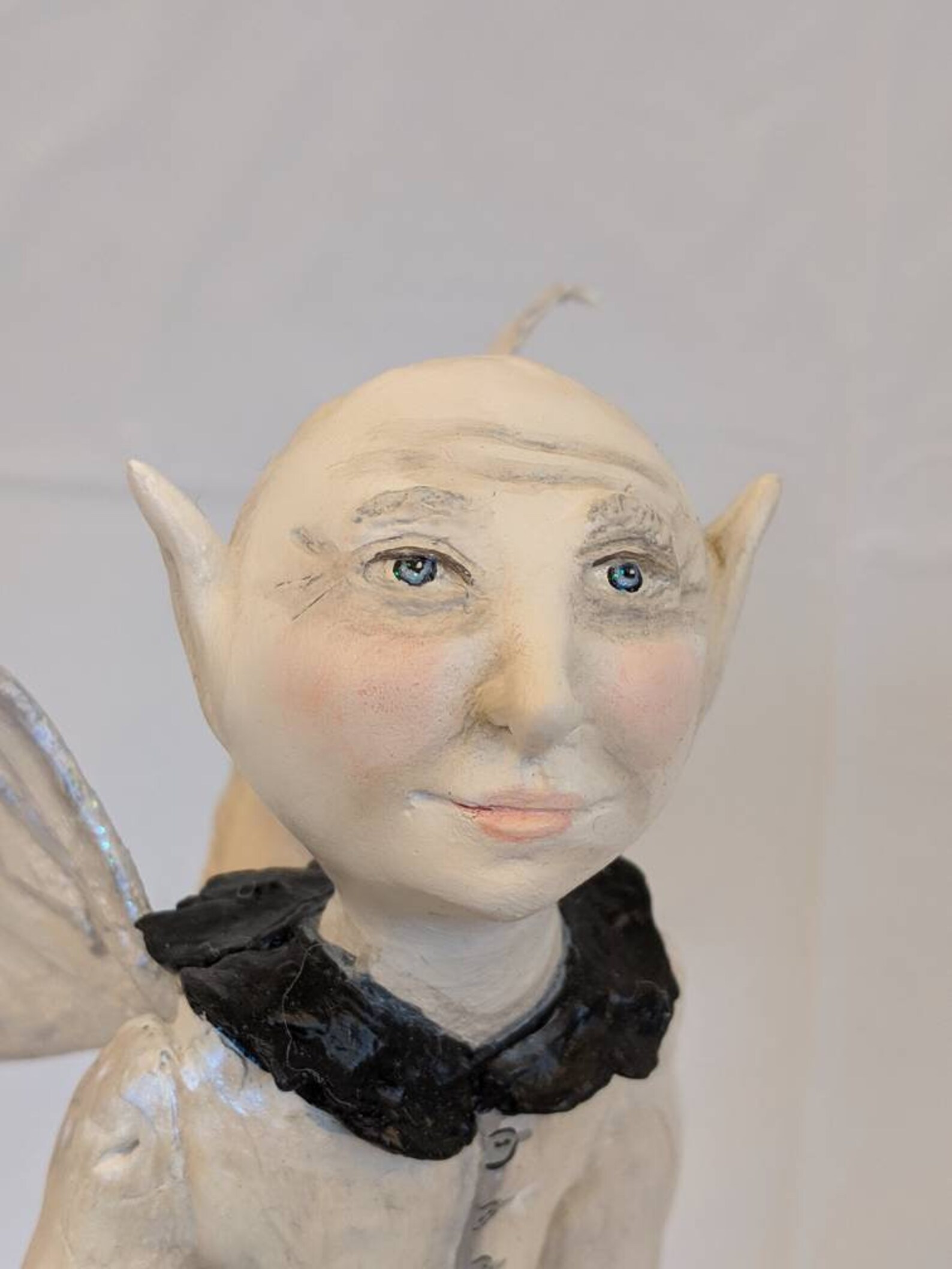 Early Vintage Signed Bonnie Jones BJ 2006 Man in the Moon Stars Fairy ...