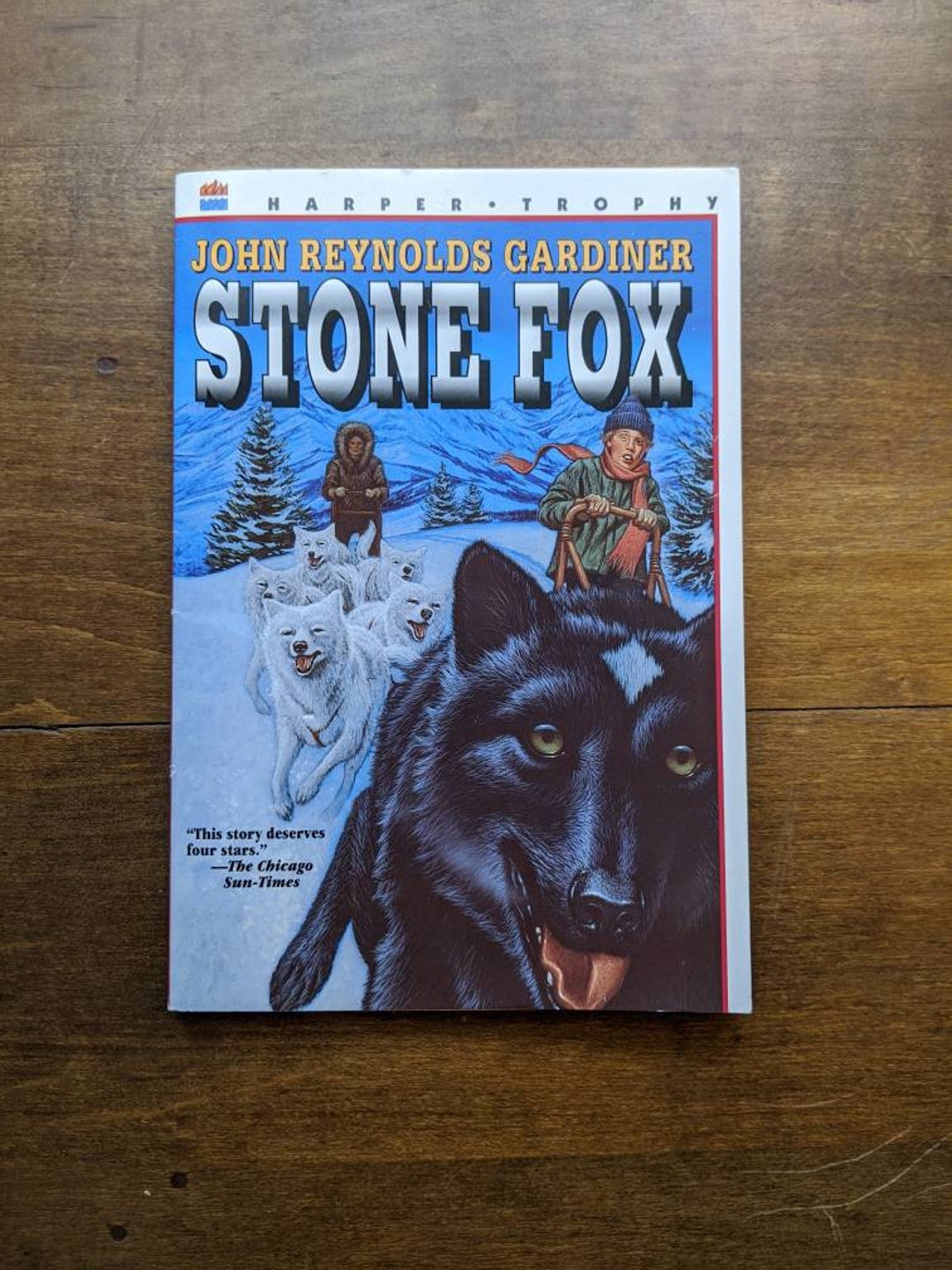 Vintage 1983 Stone Fox John Reynolds Gardiner Dogsled Race Childrens ...