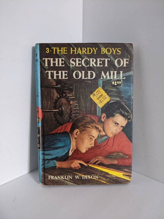 Vintage the Hardy Boys 3 the Secret of the Old Mill Blue | Etsy