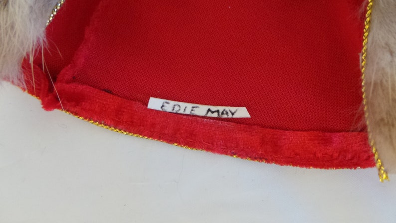 Vintage Signed Artisan Edie May Dollhouse Miniature Doll | Etsy