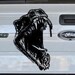 Raptor Velociraptor Dinosaur Window Bed SUV Hood Door Graphic Vinyl ...