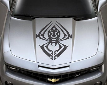Spider Hood Decal - Etsy