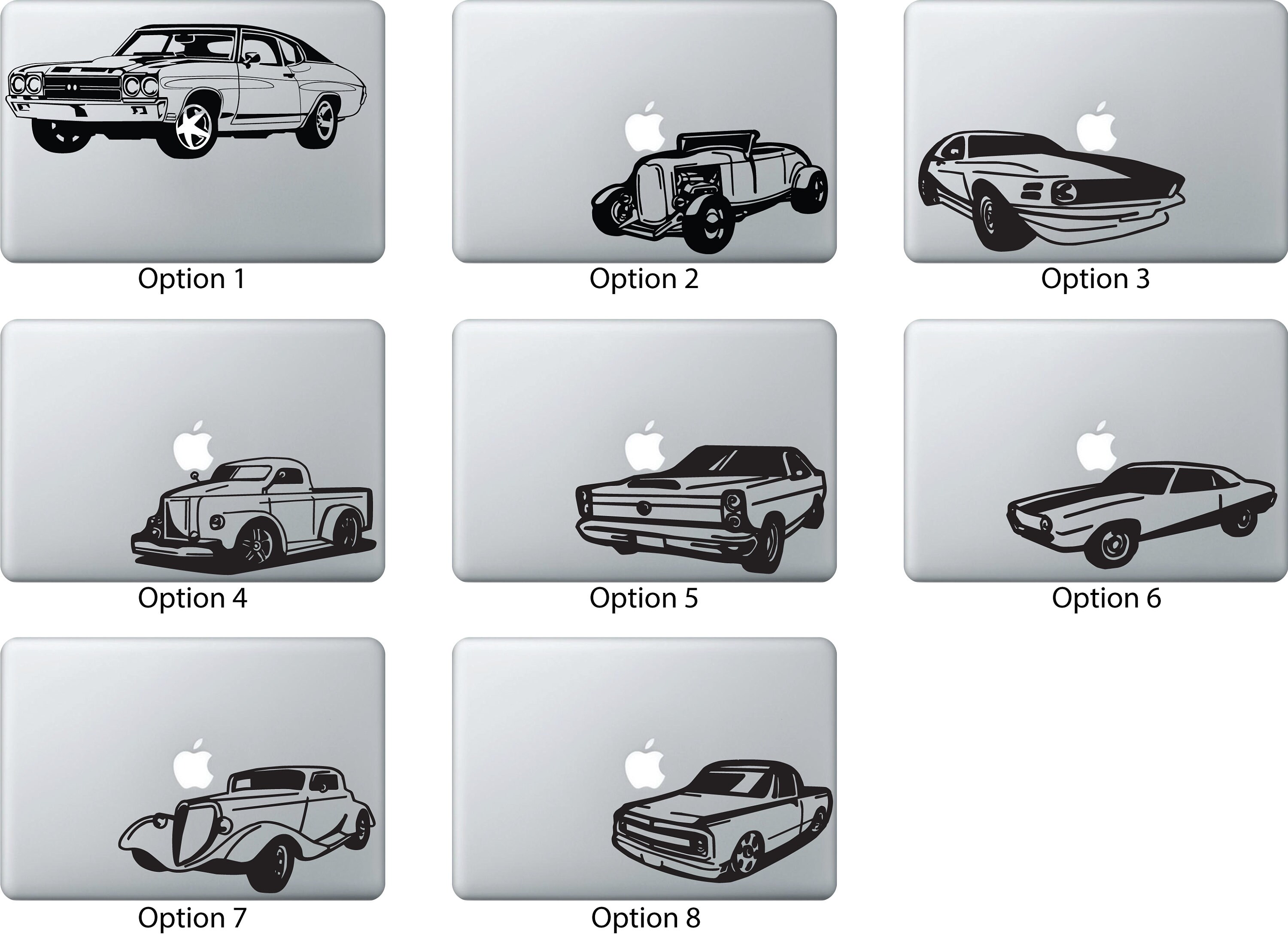 Mustang Truck Truck Hot Rod Computer Laptop Vinyl Decal | Etsy