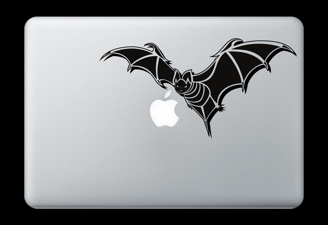 Bat Vampire Tattoo Tribal Computer Laptop Vinyl Decal Sticker USA Skin ...