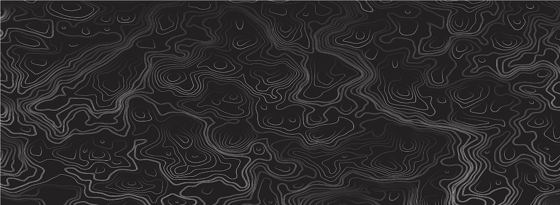 Grayscale Topographic Map Lines Grunge Abstract Motorcycle ATV - Etsy