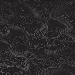 Grayscale Topographic Map Lines Grunge Abstract Motorcycle ATV - Etsy