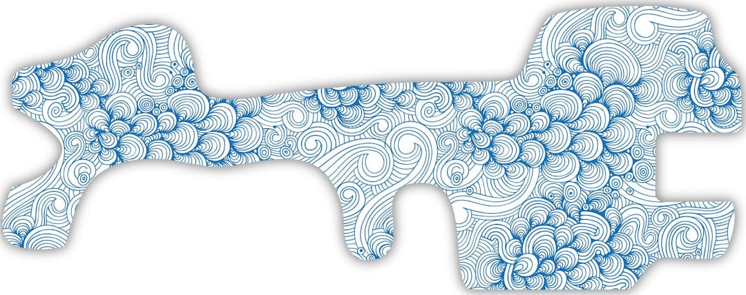 Japanese Blue Ink Waves Water Vinyl Wrap for Doc Band Helmet Baby ...