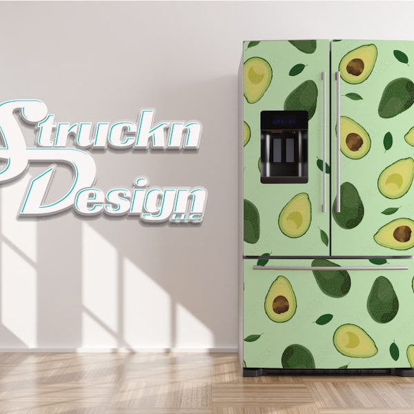 Refrigerator Wrap Top Freezer - Etsy
