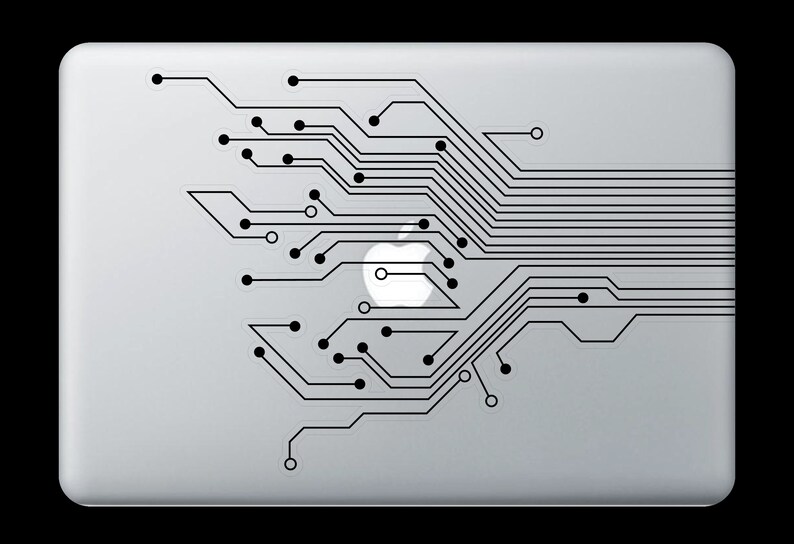 Circuit Board Electrical USA Car Computer Laptop Vinyl Decal - Etsy