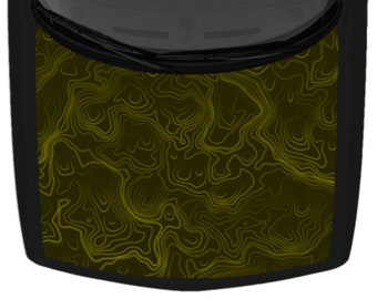 Topographic Vinyl Wrap - Etsy