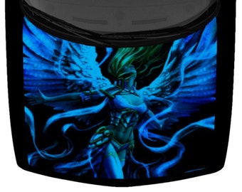 Blue Angel Hood Decal - Etsy