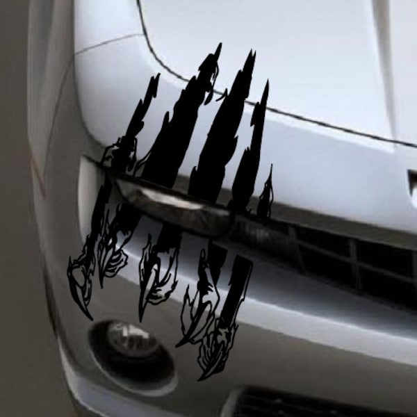 Car Headlight Scratch Decal - Etsy