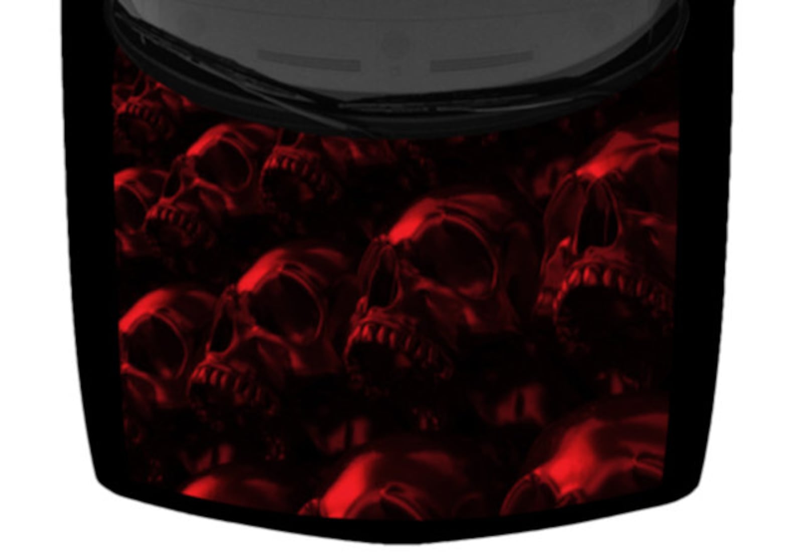 Rows of Skulls Horror Truck Car Hood Wrap Vinyl Graphic Decal - Etsy