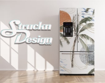 Top Freezer Decal - Etsy