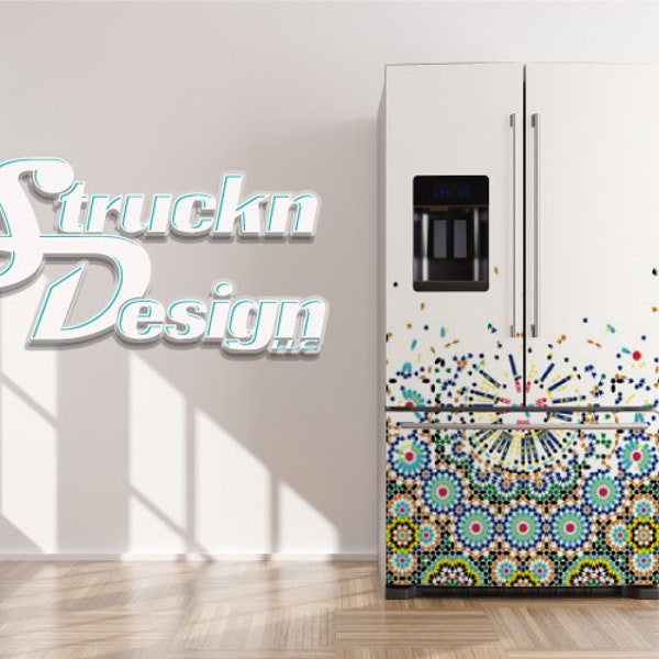 Refrigerator Wrap Top Freezer - Etsy