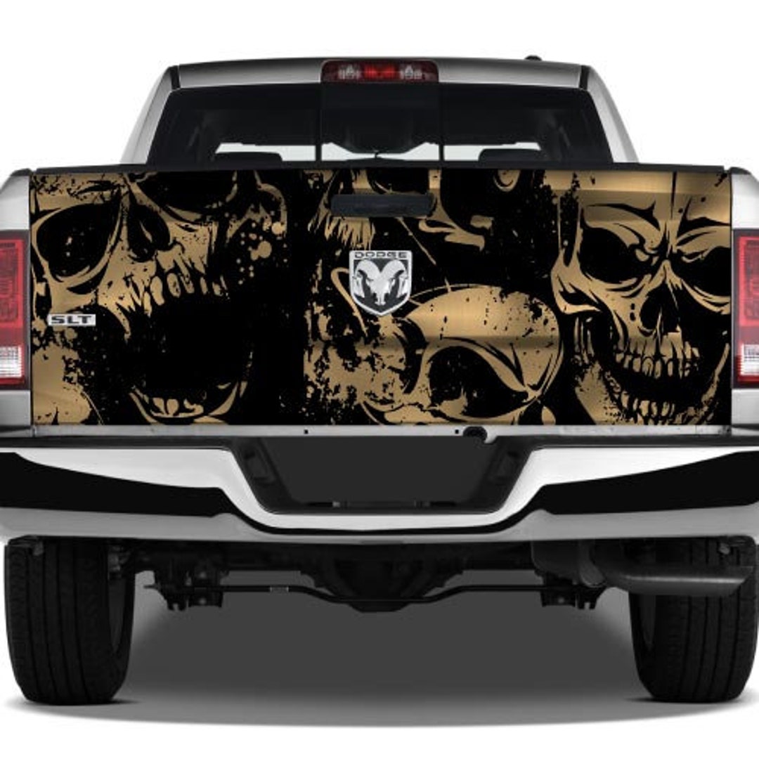 Gold Engine Turn Skulls Tattoo Grunge Splash Abstract Zombies Graphic ...