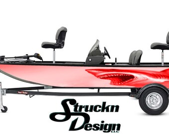Pontoon Shark Decal - Etsy