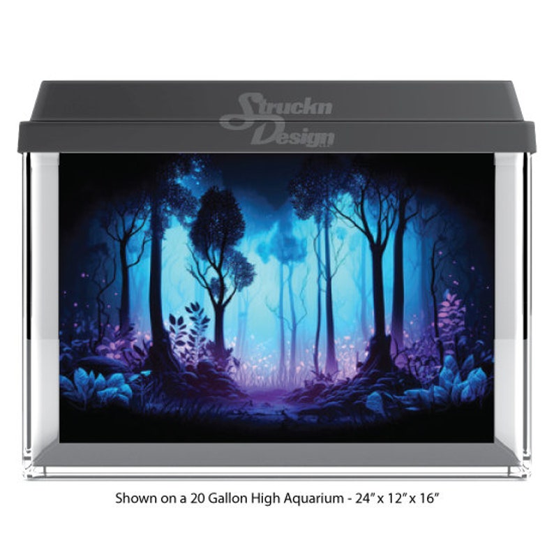 Light Blue Pink Faded Fantasy Trees Forest Plants 10mil - Etsy