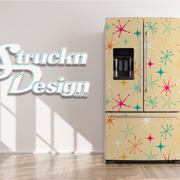 Retro Refrigerator - Etsy