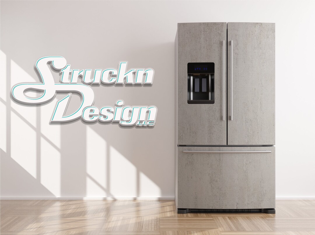 Concrete Cement Loft Texture Marble Rock Refrigerator Fridge Freezer ...