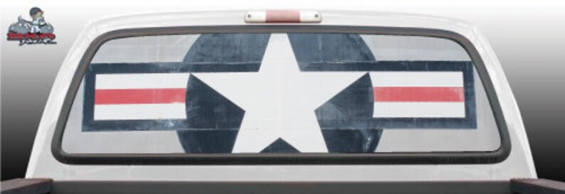 Airplane Military Aircraft Symbol Vintage Rear Window Decal - Etsy