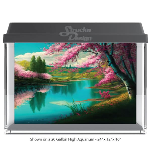 Cherry Blossom Aquarium - Etsy